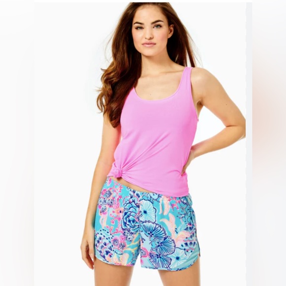 Lilly Pulitzer | Shorts | Lilly Pulitzer Ocean Trail Exercise Short ...